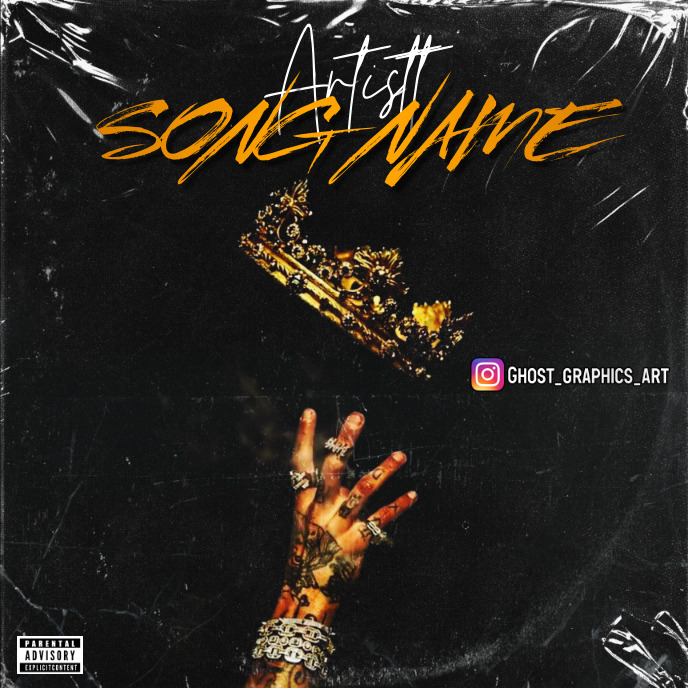 Copy of Simple Album Cover music art trap mixtape rap | PosterMyWall