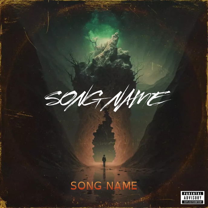 Copy of Simple Album Cover music art trap mixtape rap | PosterMyWall