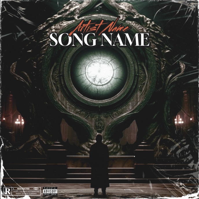 Simple Album Cover music art trap mixtape rap | PosterMyWall