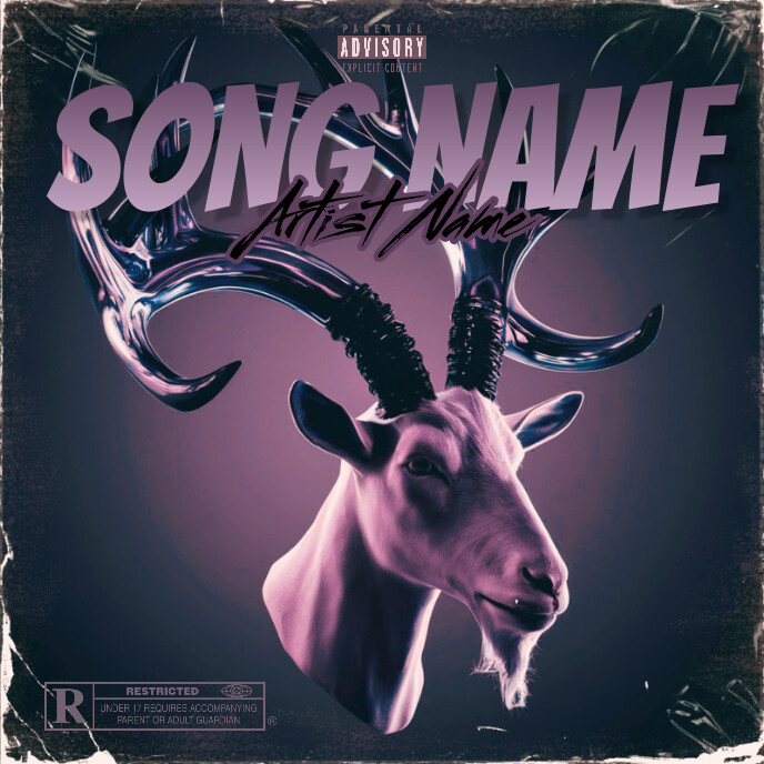 Copy of Simple Album Cover music art trap mixtape rap | PosterMyWall