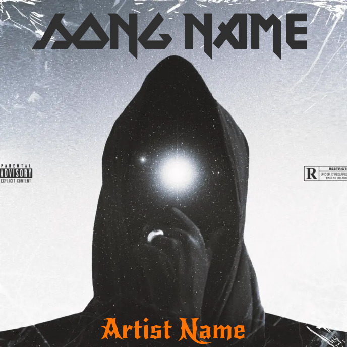 Simple Album Cover music art trap mixtape rap Template | PosterMyWall