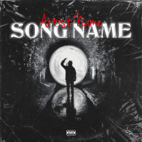 Simple Album Cover music art trap mixtape rap Template | PosterMyWall