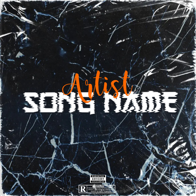 Simple Album Cover music art trap mixtape rap Template | PosterMyWall