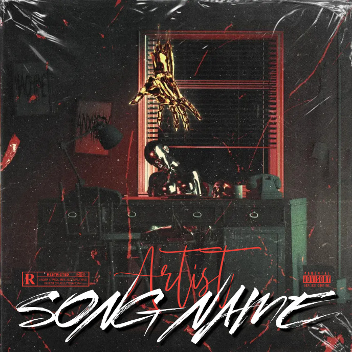 Copy of Simple Album Cover music art trap mixtape rap | PosterMyWall