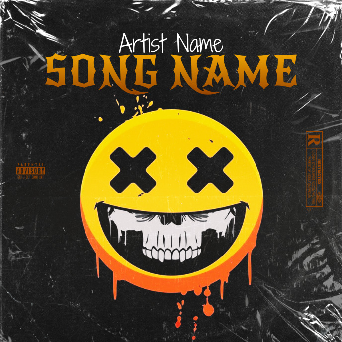 Simple Album Cover music art trap mixtape rap Template | PosterMyWall