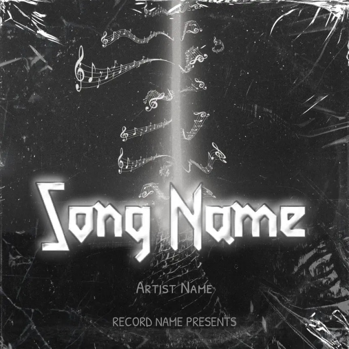 Simple Album Cover music art trap mixtape rap | PosterMyWall