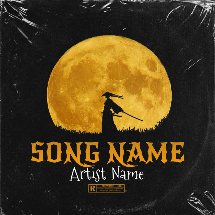 Modello Album Semplice Copertina Musica Arte Trap Mixtape Rap ...