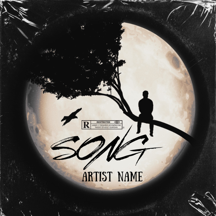 Simple Album Cover music art trap mixtape rap Template | PosterMyWall