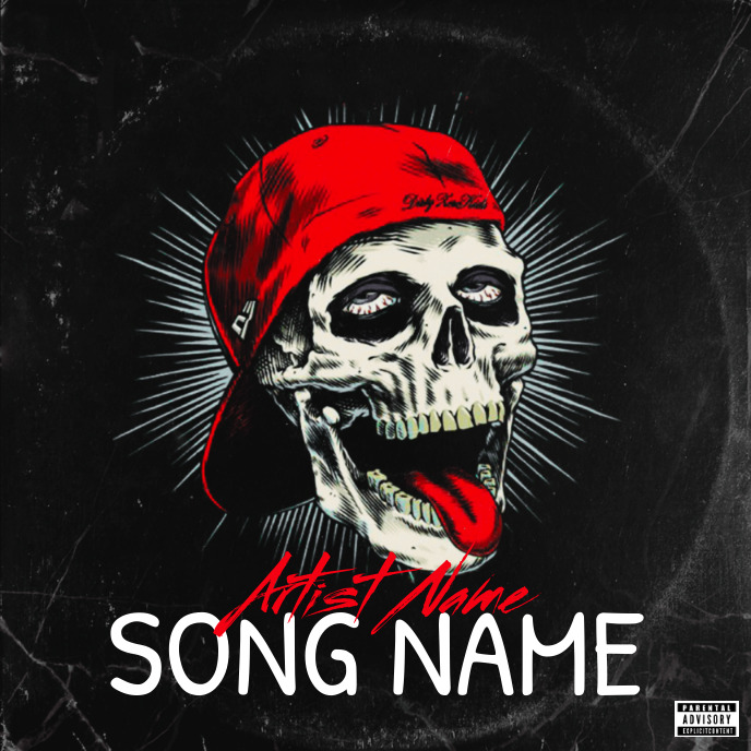 Modèle Simple Pochette D'album Musique Art Piège Mixtape Rap | PosterMyWall