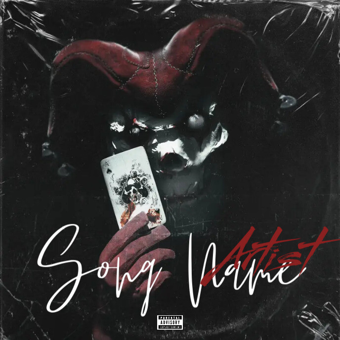 Modèle Simple Pochette D'album Musique Art Piège Mixtape Rap | PosterMyWall