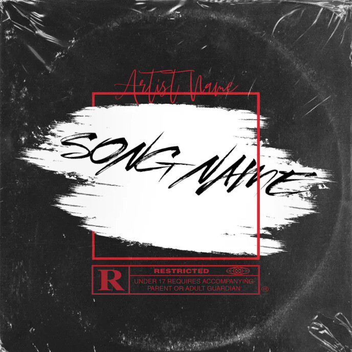 Simple Album Cover music art trap mixtape rap | PosterMyWall