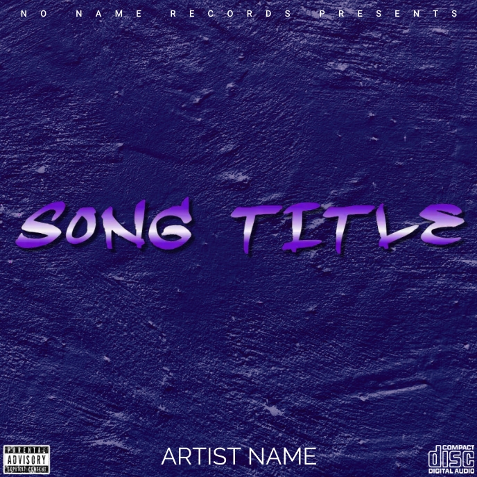 Simple Album cover template by finesse truth | PosterMyWall