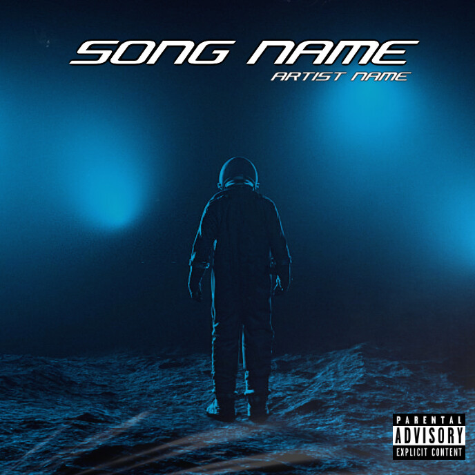 Copy of Simple Album cover template | PosterMyWall