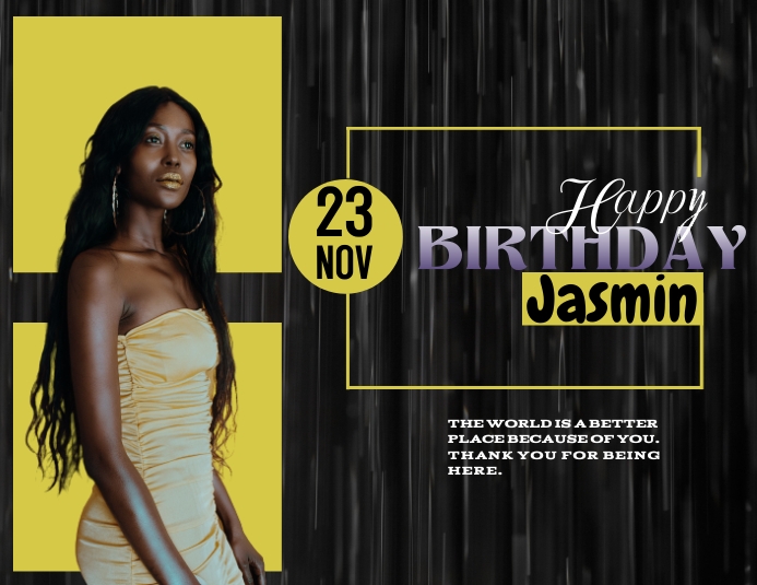 Simple birthday flyer (6) Template | PosterMyWall