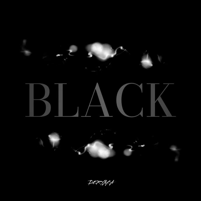 Simple Black Video Album Cover Template | PosterMyWall