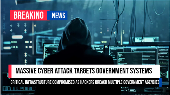 Simple breaking news YouTube thumbnail channel Templat | PosterMyWall