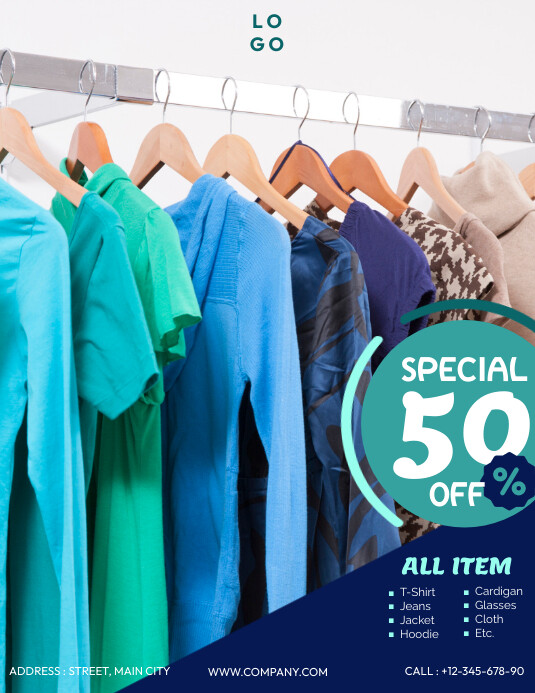 Simple Business Sale Template | PosterMyWall