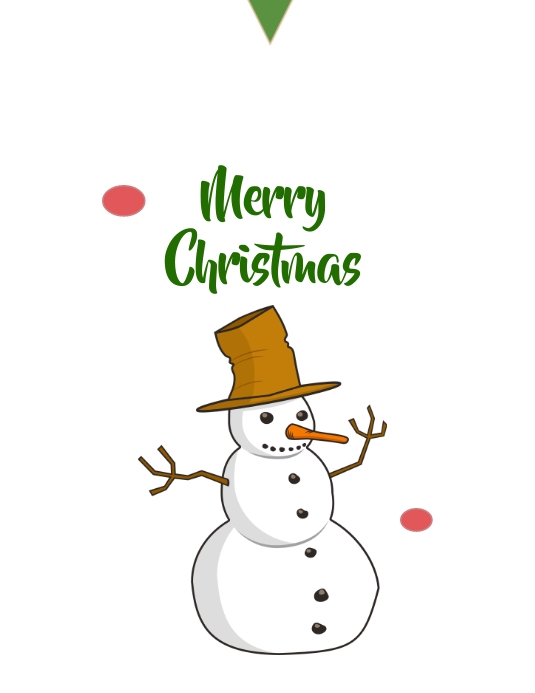 Copy of SIMPLE CHRISTMAS CARD (2) | PosterMyWall