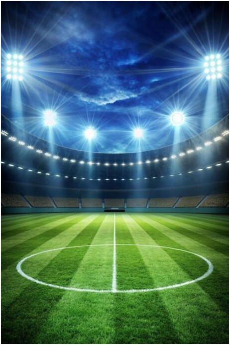 Copy of Simple Football Stadium | PosterMyWall