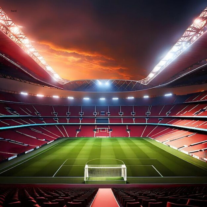 Copy of Simple Gradient Football Stadium | PosterMyWall