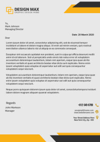 Letter Head Template | PosterMyWall