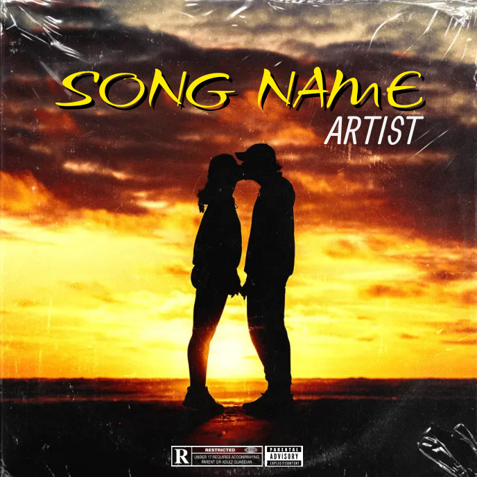 Simple LOVE Album Cover art trap mixtape rap Template | PosterMyWall