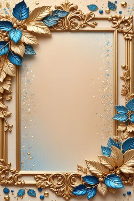 Copy of Simple Modern Wedding Invitation Background Template | PosterMyWall