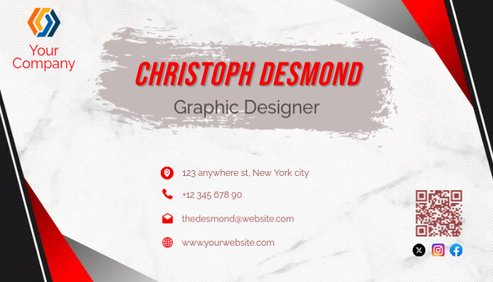 Plantilla de Simple Name Card | PosterMyWall