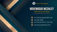 Name Card Template | PosterMyWall