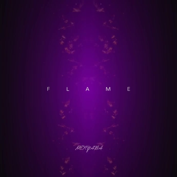 Simple Purple Video Album Cover Template | PosterMyWall