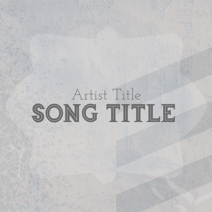 Simple soft music cover art template design | PosterMyWall
