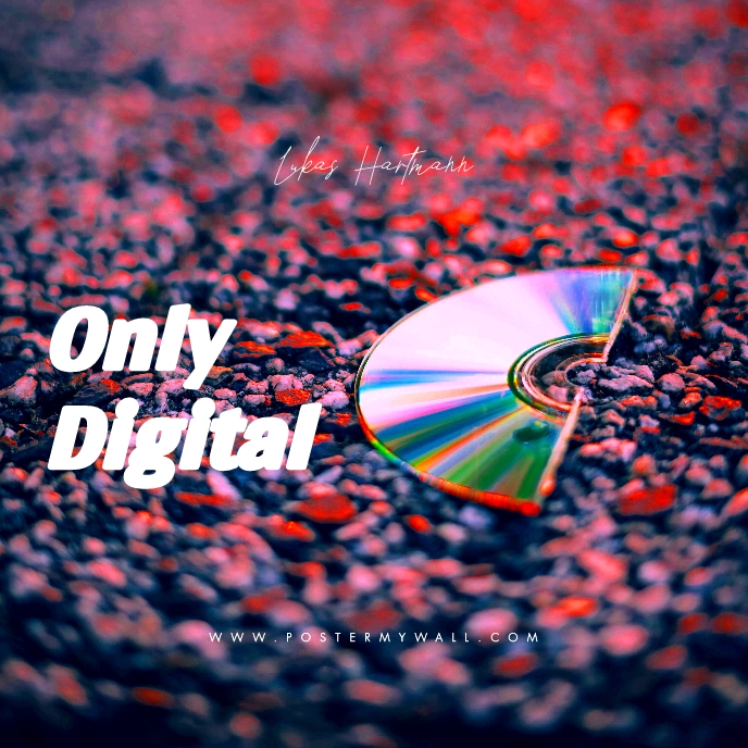 Simple Template Broken CD Album Cover Music | PosterMyWall