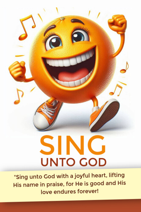 Copy of Sing unto God | PosterMyWall