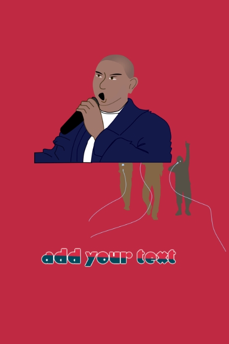 Copy of singer | PosterMyWall