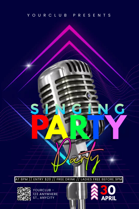 Copy of Singing Party | PosterMyWall