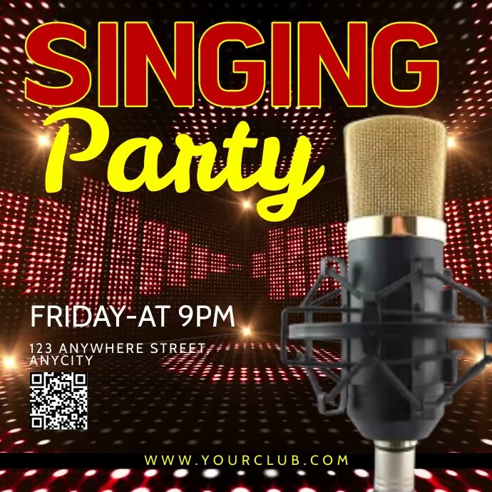 Copy of Singing Party | PosterMyWall