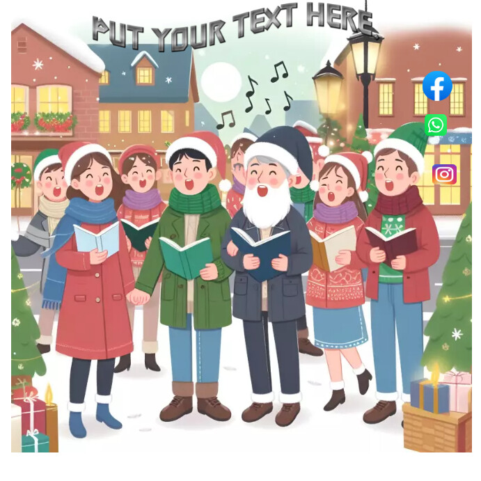 Singing team flyer template. | PosterMyWall