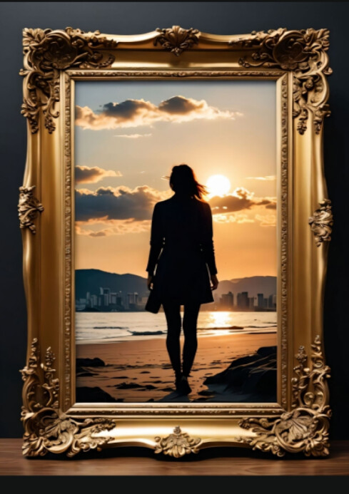 Copy of Single picture frame design | PosterMyWall