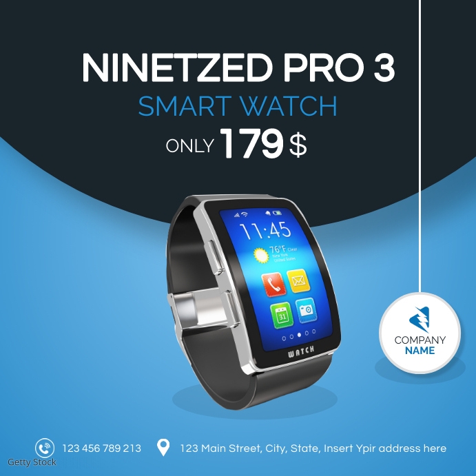 single product item sale technology watch Template | PosterMyWall