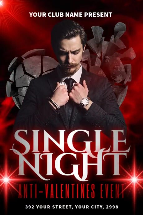 Copy of Singles Night Party | PosterMyWall