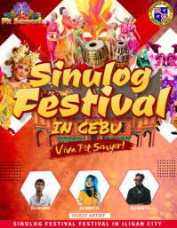 Sinulog Festival Template | PosterMyWall