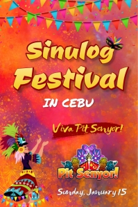 Sinulog Festival Template | PosterMyWall