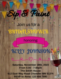 paint party flyer template | PosterMyWall