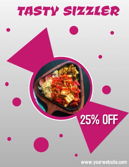 Sizzler flyer Template | PosterMyWall