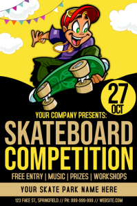 Skateboard Competition Template | PosterMyWall