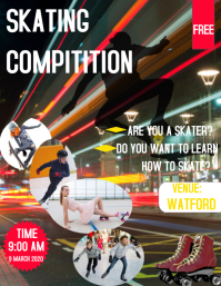 Skating Flyer Design Template | PosterMyWall