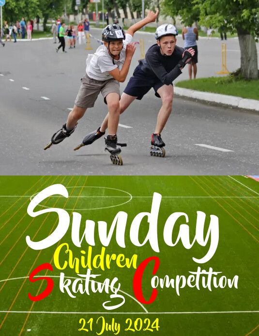 skating flyer Template | PosterMyWall