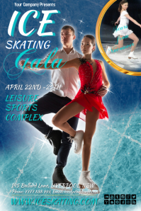 3,520+ ice skating flyer Customizable Design Templates | PosterMyWall