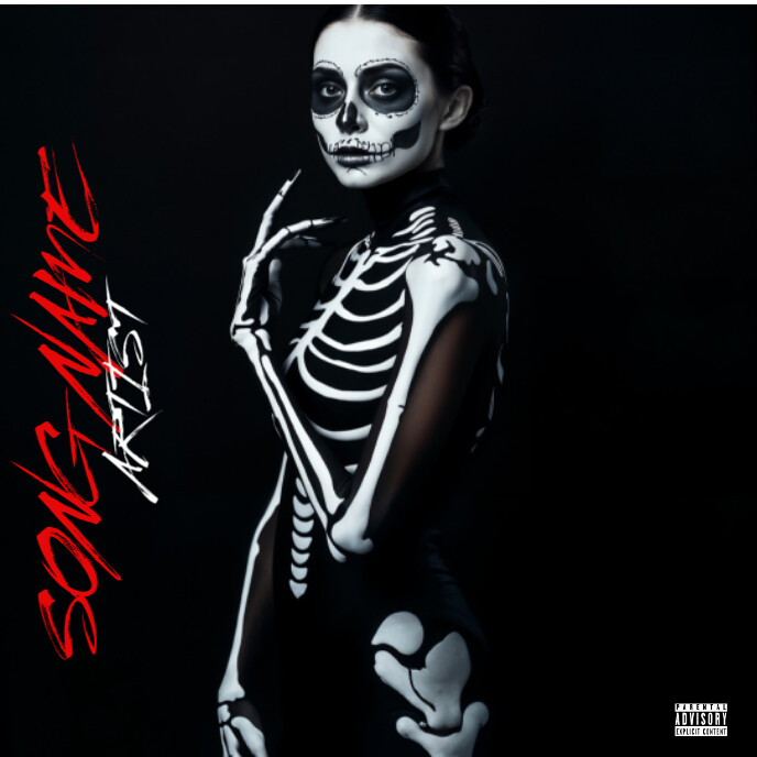 Modèle Skeleton album cover | PosterMyWall