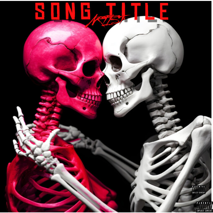 Plantilla de Skeleton album cover | PosterMyWall